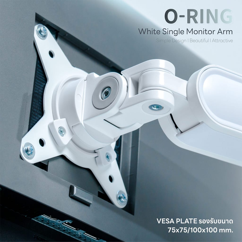 แขนจับจอ Liv O-Ring Single Monitor Arm - Liv Desk | Smart Productive ...